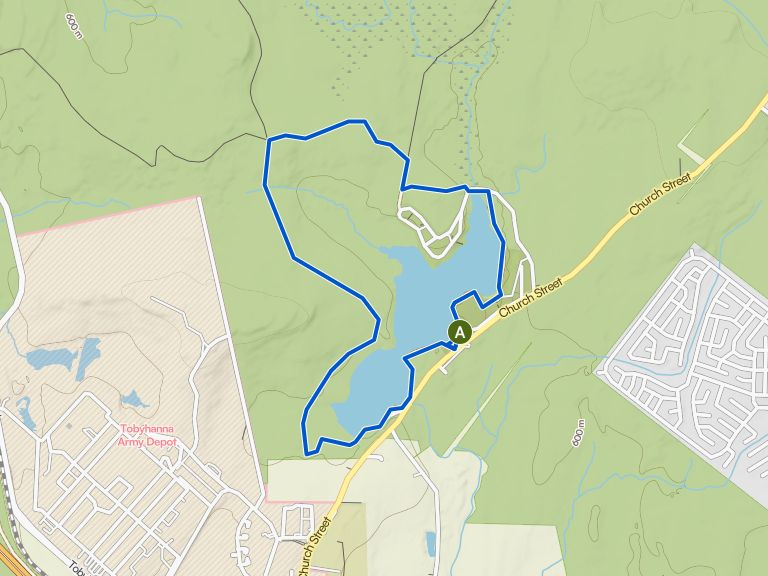 Tobyhanna Lake Loop – Tobyhanna State Park | Laufrunde | Komoot